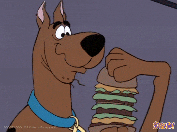 Scooby Doo Eating