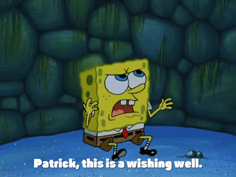 Spongebob Wishing You Well