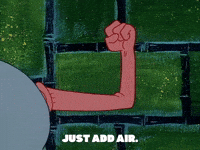 Spongebob Flexing Gif