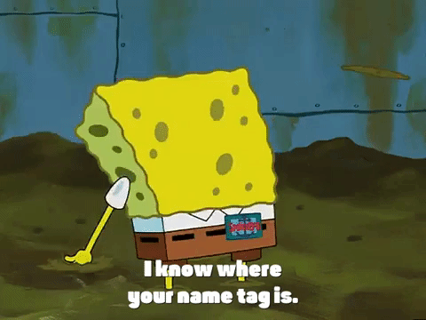 Season 3 Missing Identity GIF by SpongeBob SquarePants - Find & Share ...