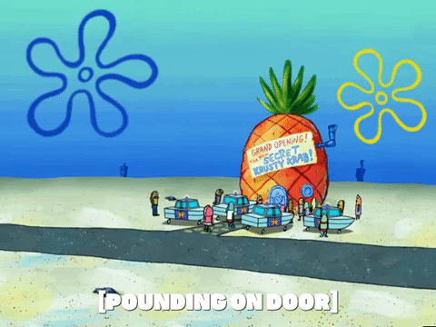 Spongebob Secret Gif