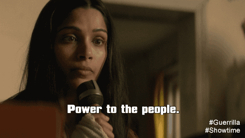 Power To The People Movement GIF by Showtime - Find & Share on GIPHY