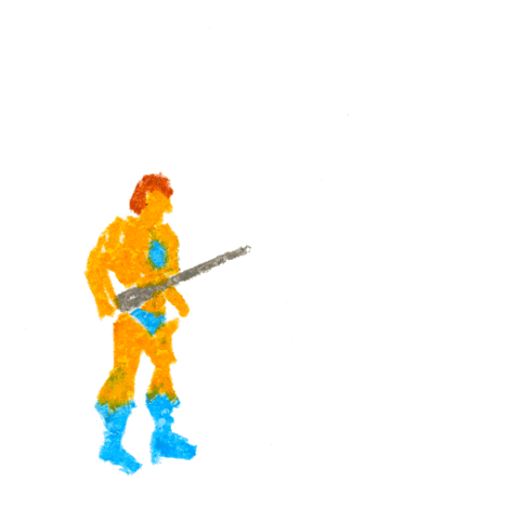 He-Man Fight Sticker by James Thacher for iOS & Android | GIPHY