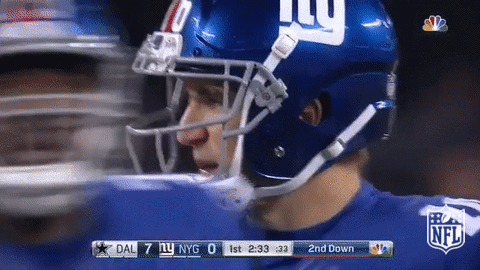 Manning New York Giants GIF by NFL - Find & Share on GIPHY