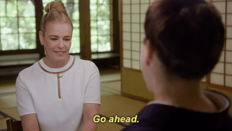 Go Ahead GIF by Chelsea Handler - Find & Share on GIPHY