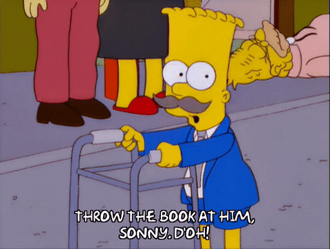 Throwing-the-book GIFs - Get the best GIF on GIPHY