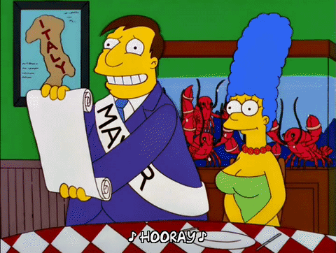 The Simpsons Bumblebee Man GIF - Find & Share on GIPHY