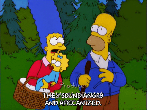Scared Homer Simpson GIF - Find & Share on GIPHY