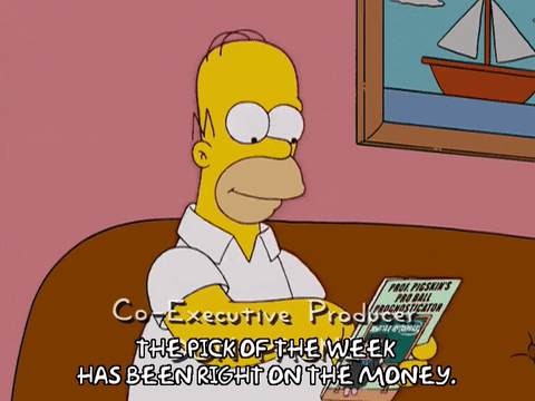 Homer Simpson Reading GIF - Find & Share on GIPHY