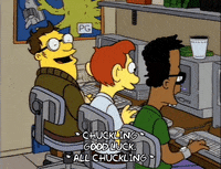 Simpsons Nerd Gif
