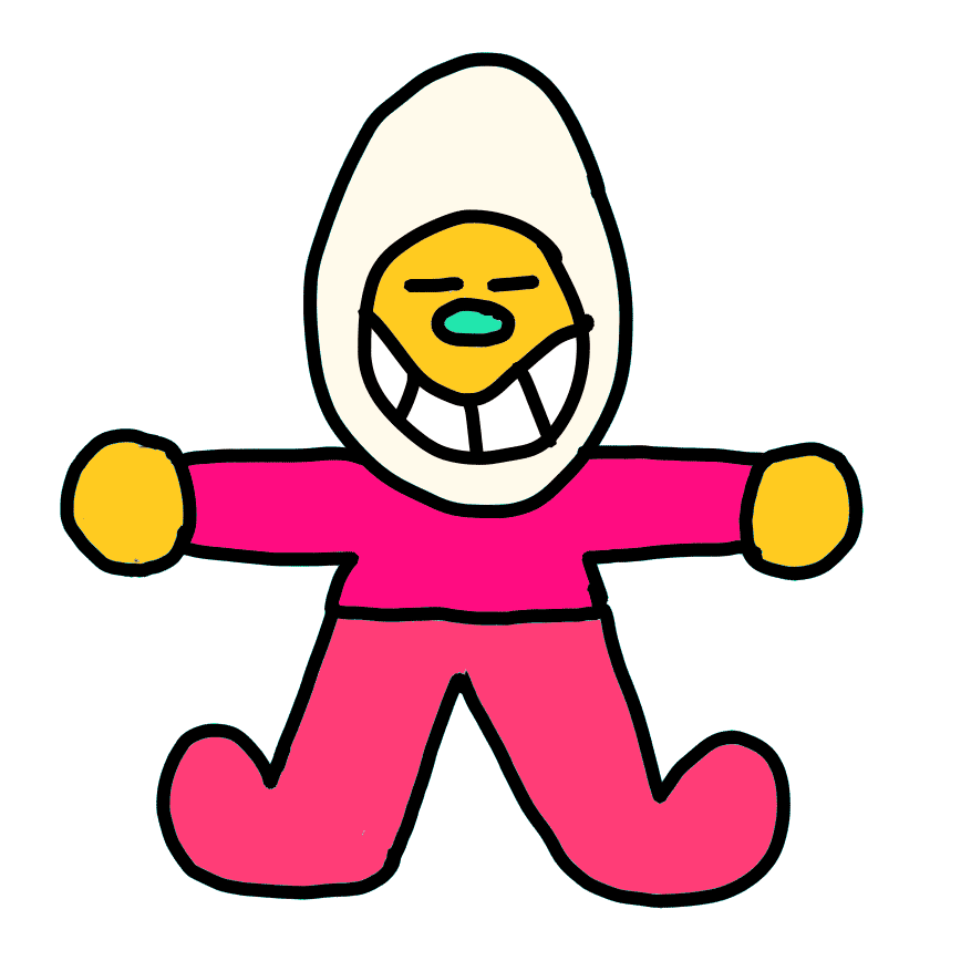 Dance Egg Sticker by Josh Cloud for iOS & Android | GIPHY