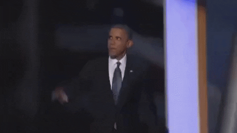 Barack Obama Hello GIF by Obama - Find & Share on GIPHY