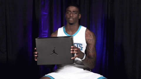 Basketball Wink GIF by Charlotte Hornets - Find & Share on GIPHY