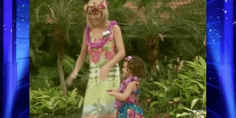 Vanna White Luau Gif By Wheel Of Fortune Find Share On Giphy