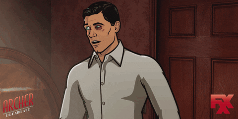 Scared Run GIF by Archer - Find & Share on GIPHY