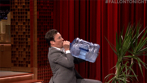 Drinking Water Animated Gif