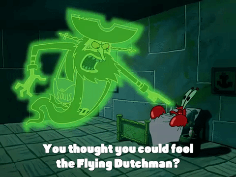 Flying Dutchman Spongebob Gif