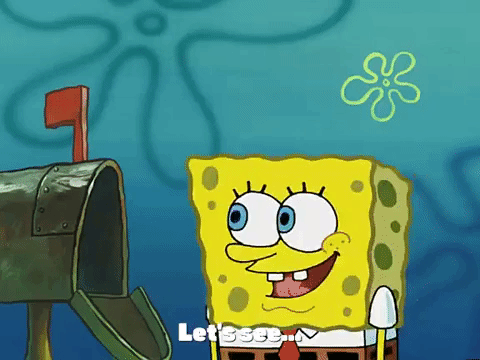 Spongebob Waiting For Mail