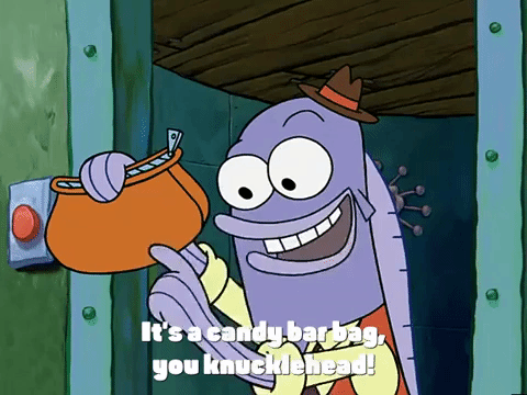 Spongebob Chocolate Salesman