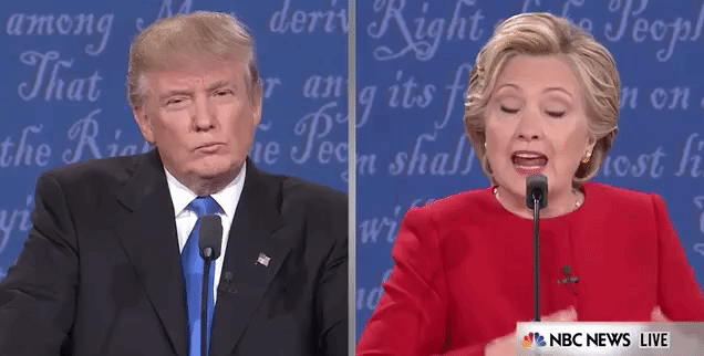 Debate GIF by Election 2016 - Find & Share on GIPHY
