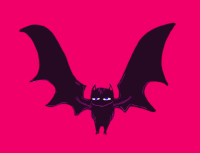 Gif De Murciélago Lindo Vectores De Murciélago Animado, Imágenes