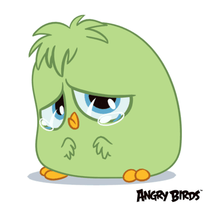 Sad Cry GIF by Angry Birds - Find & Share on GIPHY