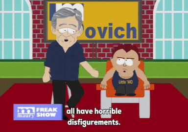 Angry Maury Povich GIF by South Park - Find & Share on GIPHY