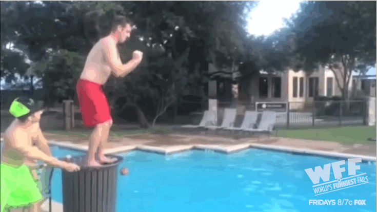 Pool Fails By Worlds Funniest Find And Share On Giphy