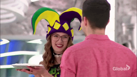 Pie Face Clown GIF by Big Brother Canada - Find & Share on GIPHY