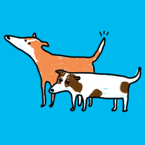 Dog Illustration GIF by Kochstrasse™ - Find & Share on GIPHY