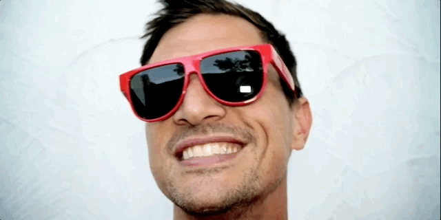 Simon Rex Smiling GIF by Simon Rex / Dirt Nasty - Find & Share on GIPHY