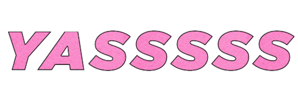 Yassss Sticker by Public Desire for iOS & Android | GIPHY