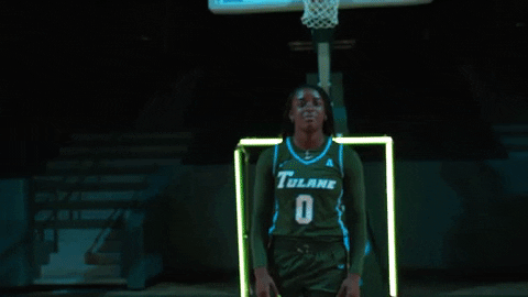 College Basketball Tulane GIF by GreenWave - Find & Share on GIPHY