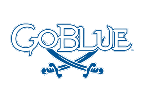 Buccaneers Go Blue Sticker by Blinn College for iOS & Android | GIPHY