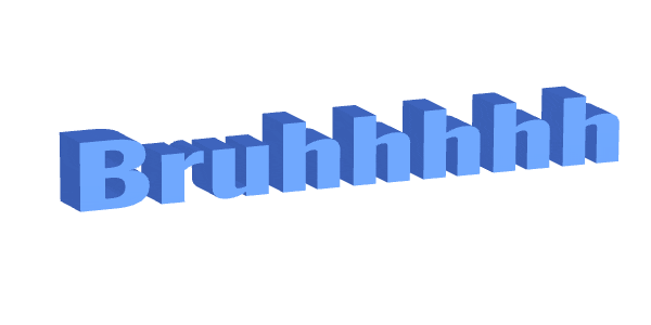 Bruhhhhh Sticker by Justin for iOS & Android | GIPHY
