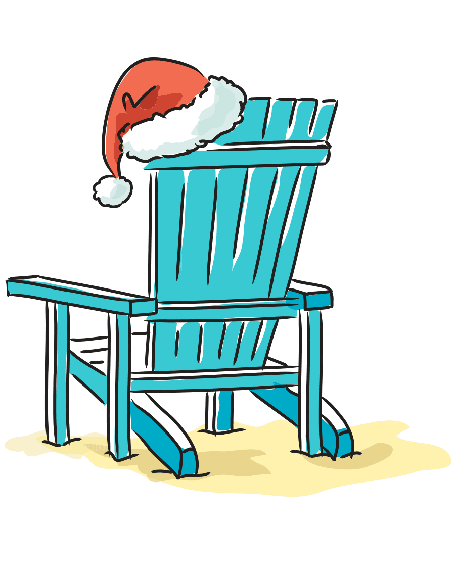 Santa Clause Christmas Sticker by Space Coast Office of Tourism for iOS ...