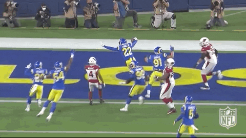 Los Angeles Rams Football GIF by NFL - Find & Share on GIPHY