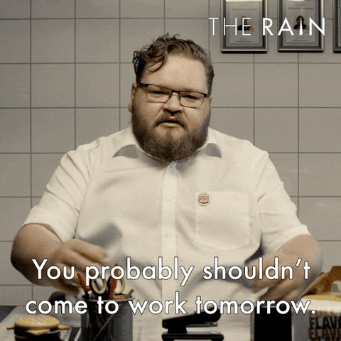 Burger King Work GIF by The Rain Netflix - Find & Share on GIPHY