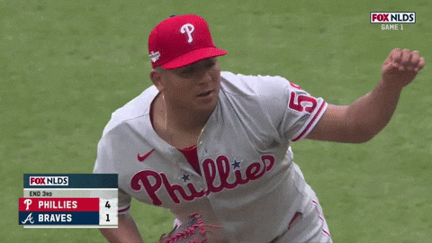 Excited Philadelphia Phillies GIF by MLB - Find & Share on GIPHY