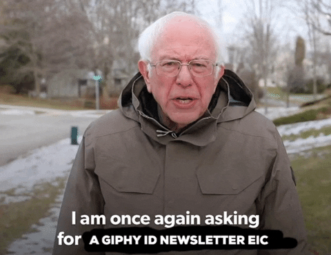 Once Again Bernie GIF by Tiffany - Find & Share on GIPHY