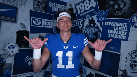 Byu Football GIF by BYU Cougars - Find & Share on GIPHY