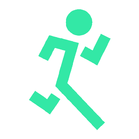 Run Running Sticker by RunMotion Coach for iOS & Android | GIPHY