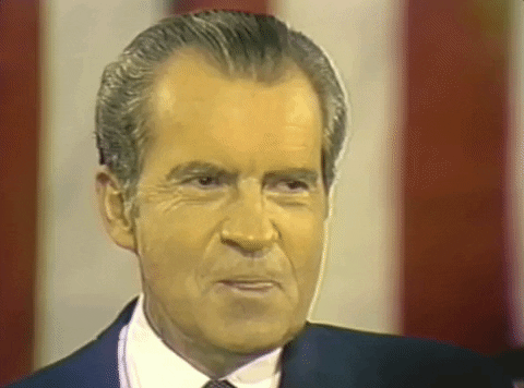 Richard Nixon GIF by GIPHY News - Find & Share on GIPHY