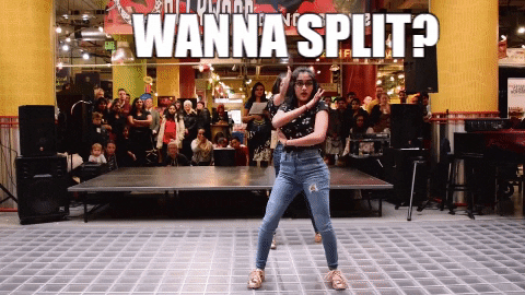Dance Split GIFs - Get the best GIF on GIPHY