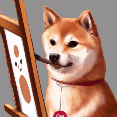 Shiba Inu Art GIF by danny alvarado-gómez - Find & Share on GIPHY