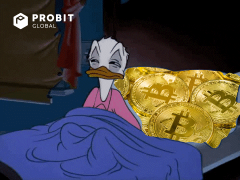 Donald Duck Bitcoin GIF by ProBit Global - Find & Share on GIPHY