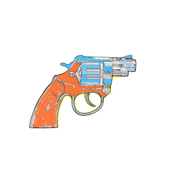 Toy Gun Rotate GIF by Ryan Enn Hughes - Find & Share on GIPHY
