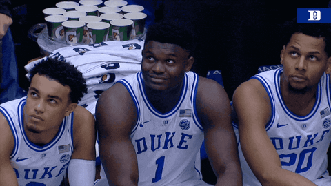 2018-19: The Zion GIF Show by Duke Men's Basketball | GIPHY