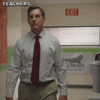Student Running To Class Gif