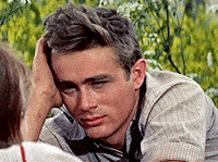 James Dean Smoking Gif